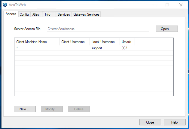 Installation / Setup of AcuToWeb - WINDOWS | UNiXextend